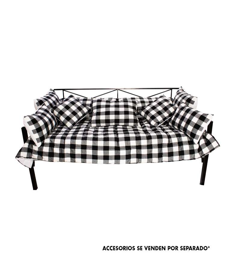 Sofá Cama Day Bed Capri Negro
