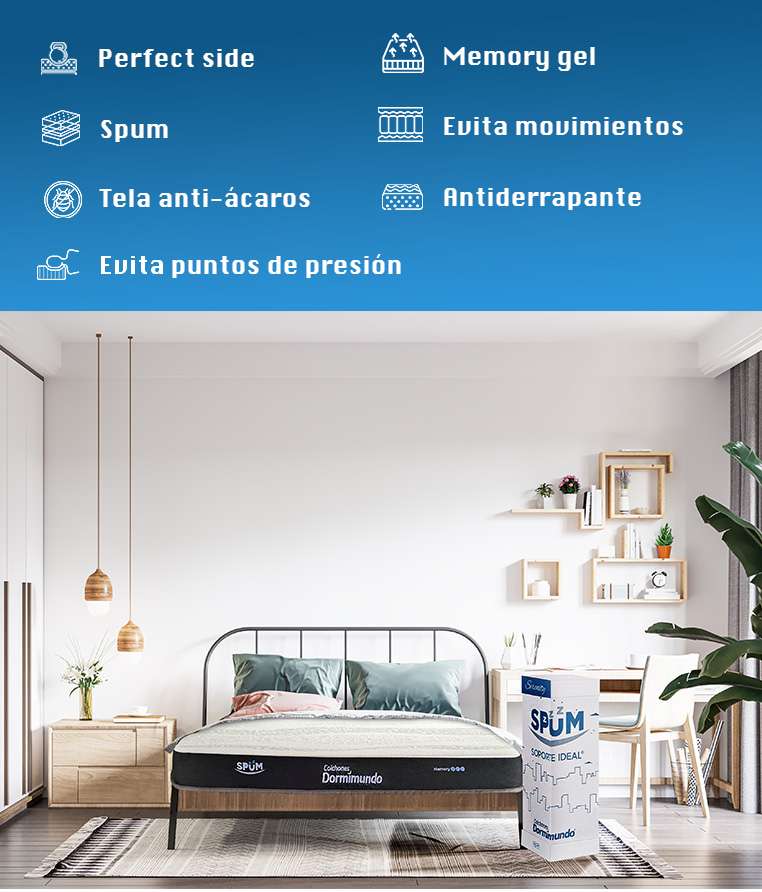 Colchón Dormimundo Enzo + Box