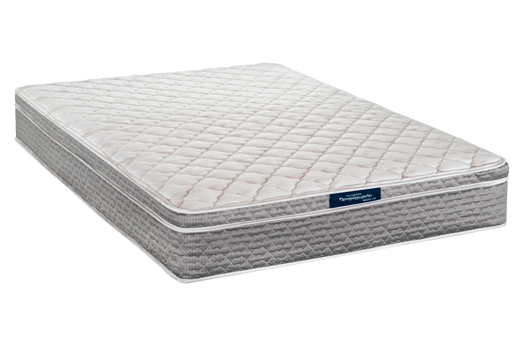Colchón Dormimundo Medellin + Almohadas + Garantia Zero Spots